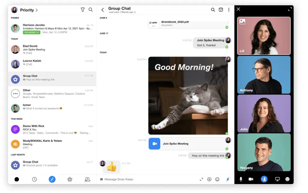 The Best 6 Google Chat Alternatives in 2024 | Spike