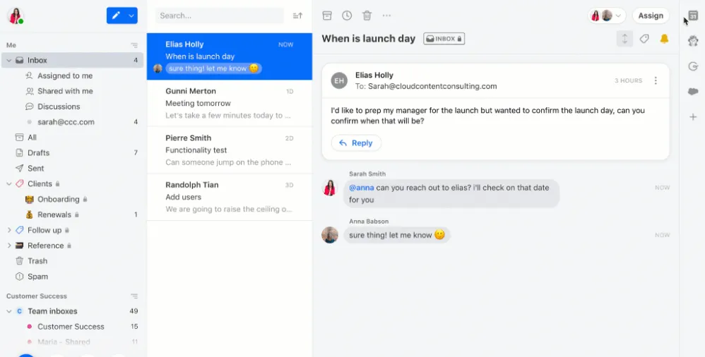 12 Best Shared Inbox Tools Reviewed [2025] | Spike