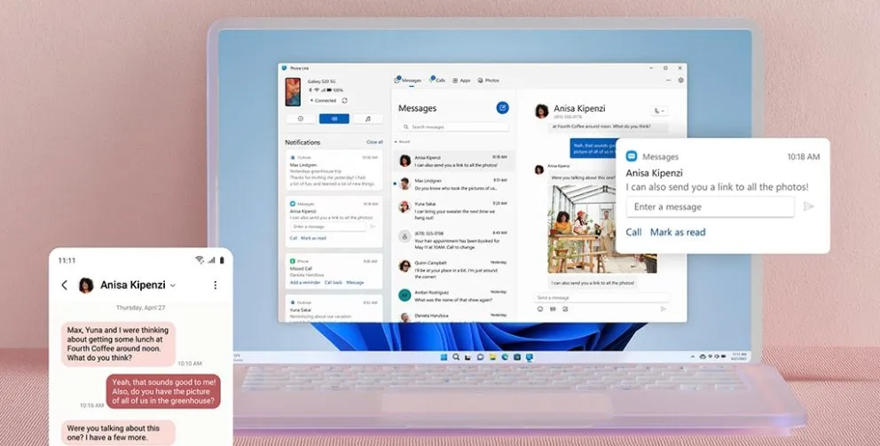 Microsoft Phone Link App: Does it Bring iMessage to PC? | Spike