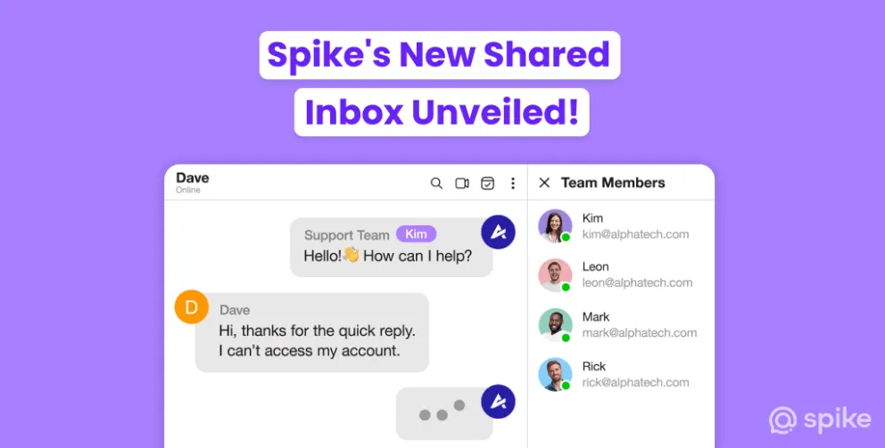 Spike's Shared Inbox Redefines Team Collaboration | Spike